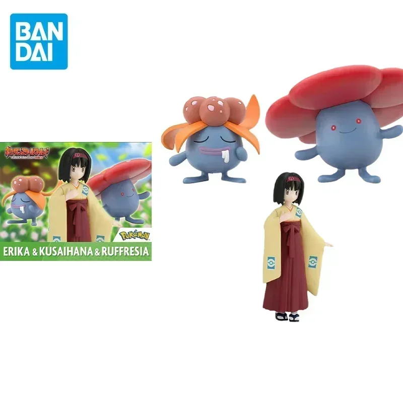 Original-Bandai-Pokemon-Food-Toy-Erika-Vileplume-Gloom-Action-Figure ...