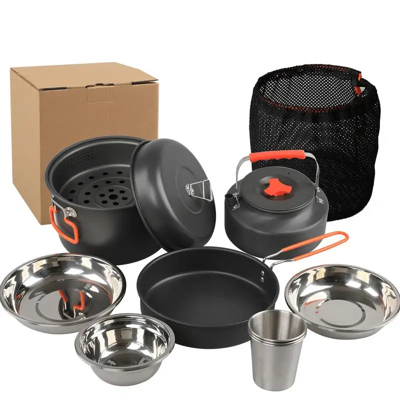 17pcs-Camping-Cooking-Set-Portable-Cookware-Kit-Outdoor-Pot-Cooking ...