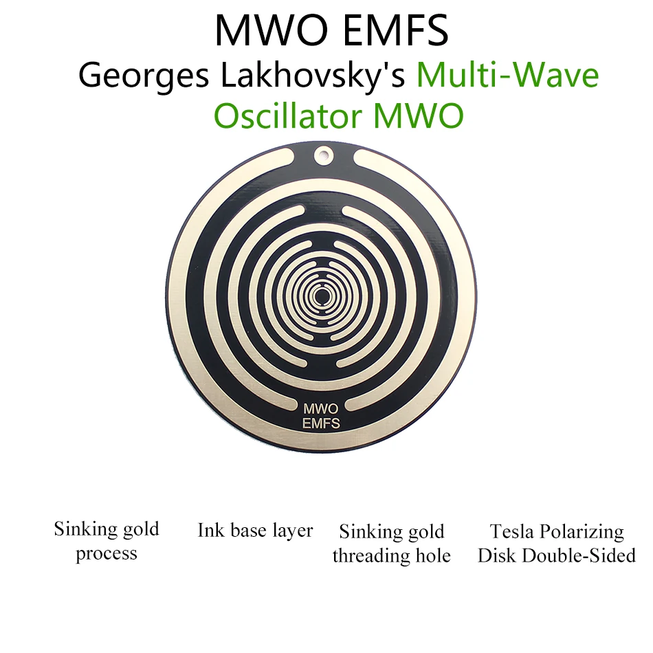 8cm Tesla Polarizing Feng Shui Five Elements Energy Disk - I'M ALL VIBE