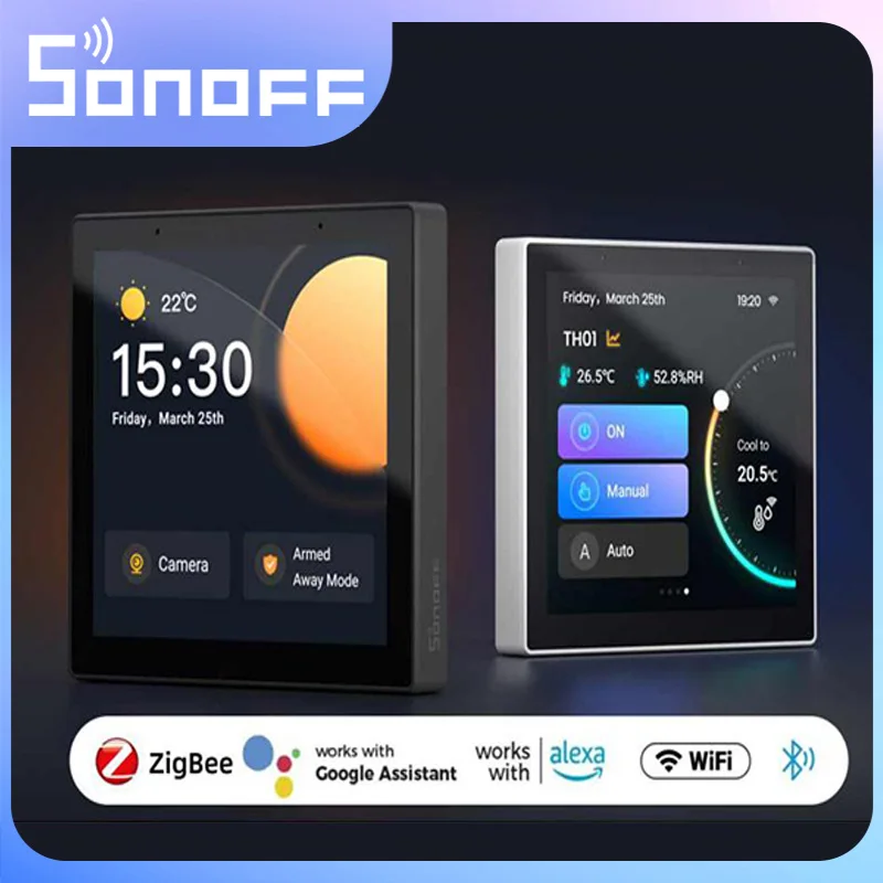 SONOFF NSPanel Pro Smart Home Control Panel Multiple Controller 3.95" TFT Touch Screen With ...