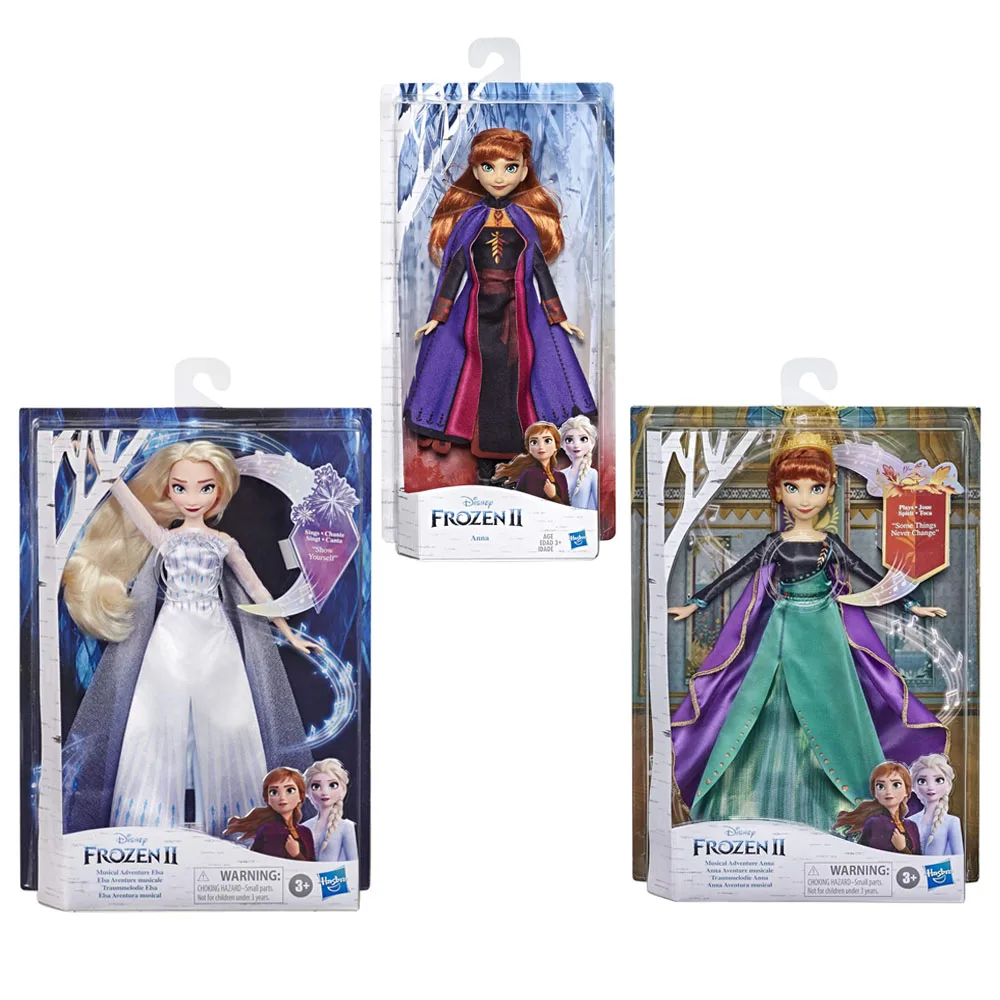 Disney-Frozen-2-Musical-Adventure-Cantando-Elsa-Anna-Action-Figure ...