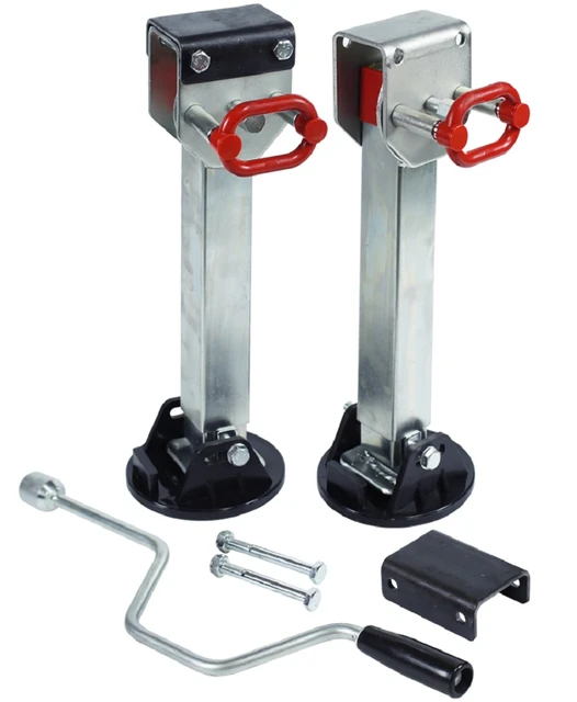 1545lb/700kg Caravan Foot Support Trailer Supports Jack , 43% OFF