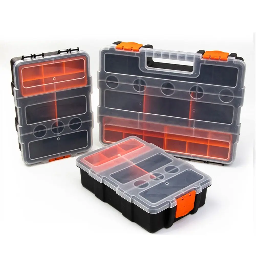 Plastic-Portable-Parts-Toolbox-Multi-Grid-Combination-Screw-Storage-Box ...