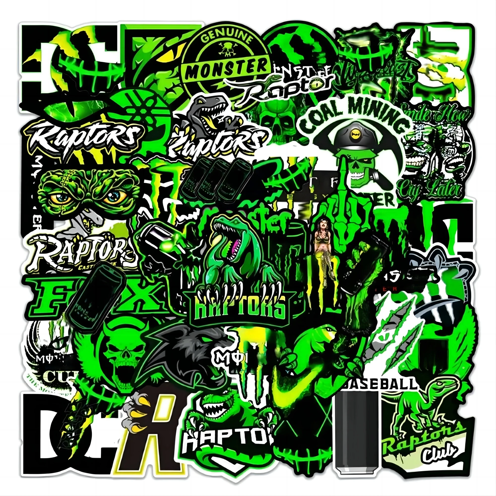 10-25-50PCS-Cool-Personalized-Decoration-Monsters-Stickers-Notebook ...