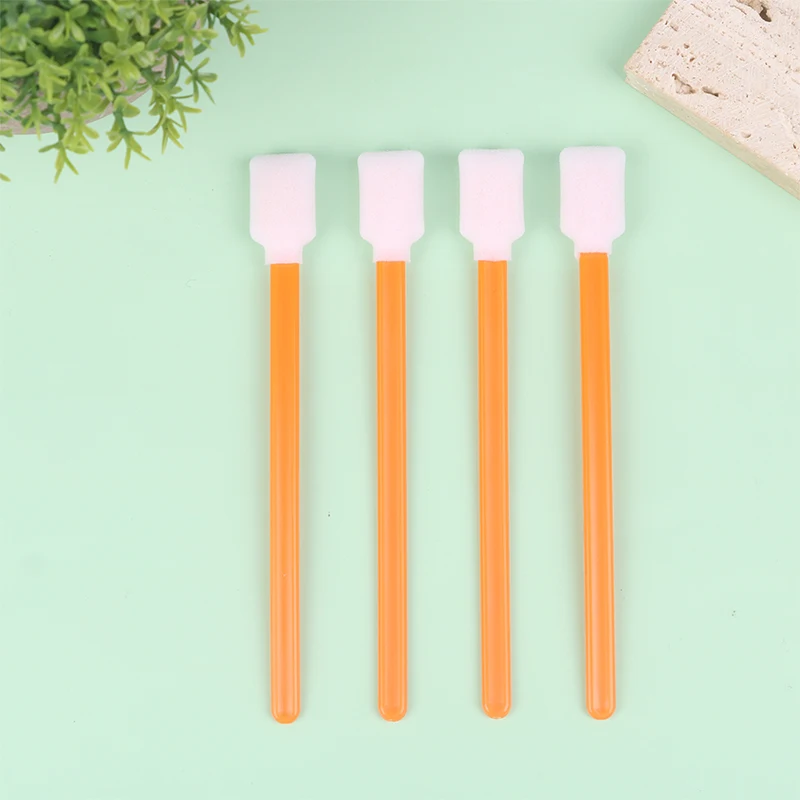 50Pcs-Pack-Dust-Free-Swab-Double-Layer-Sponge-Wiping-Stick-For-Print ...
