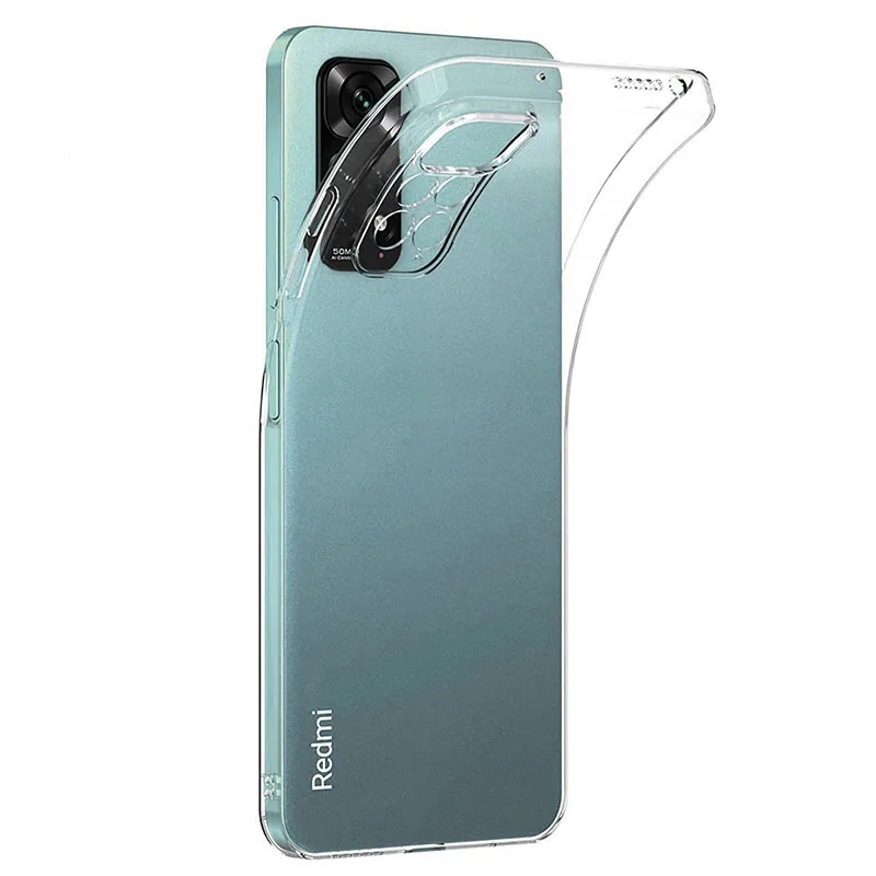 Clear-Silicone-Soft-Case-For-Xiaomi-Redmi-Note-12-11-11S-11E-11T-10-10S ...