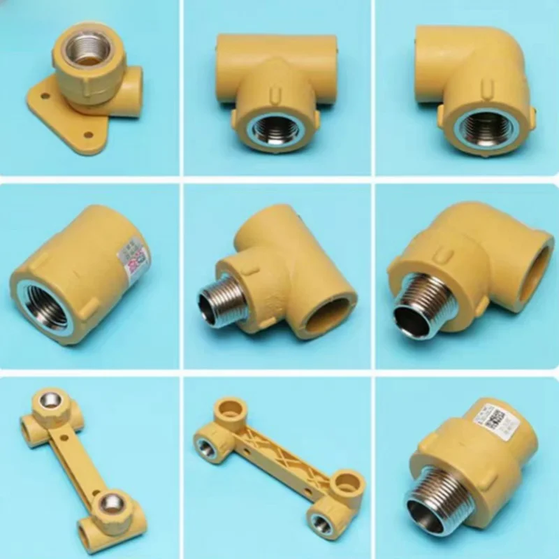 Cold-And-Hot-Water-PPR-20MM-Pipe-Internal-Thread-Three-Links-4-Points ...