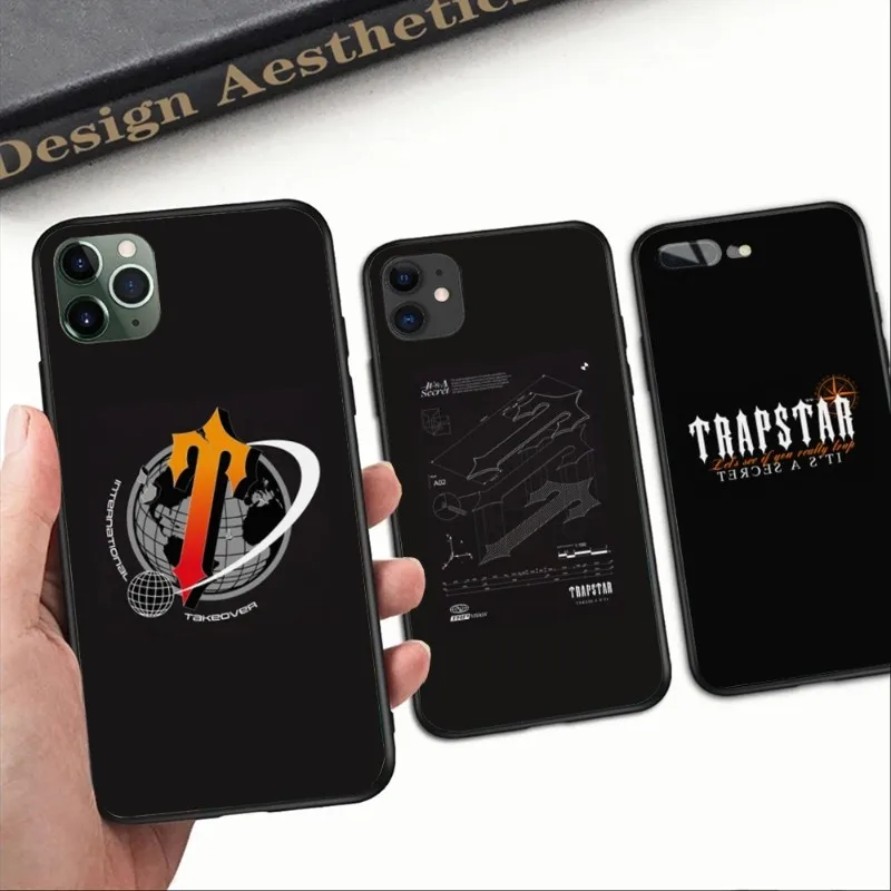 Funda de teléfono Cool t trapstar para IPhone, 14, 13, 12, 11, XS, X, 8, 7, 6 Plus, Mini Pro Max ...