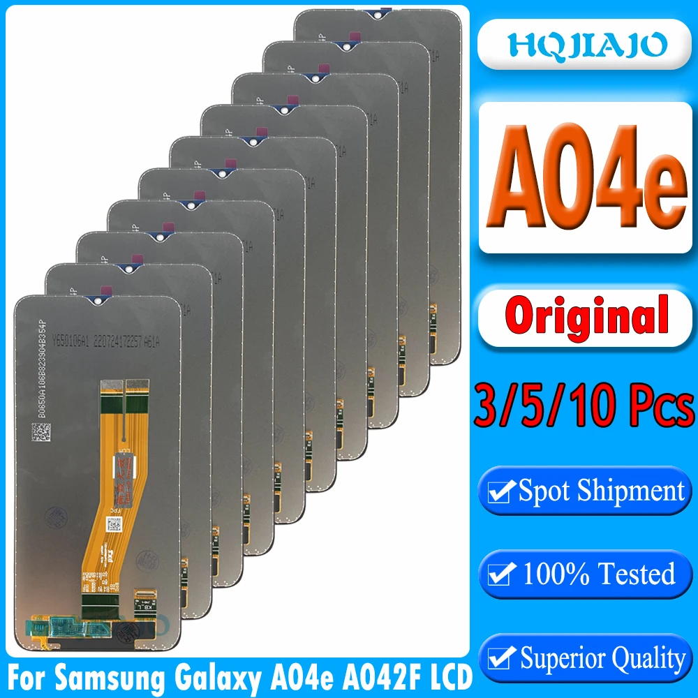 3-5-10PCS-Original-LCD-For-Samsung-Galaxy-A04e-LCD-Display-Screen-For ...