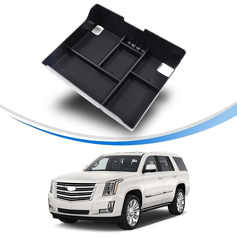 ABS Car Center Console Armrest Storage Box Organizer Tray Dash Tray For ...