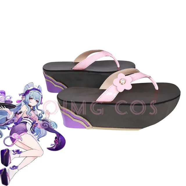 Game Genshin Impact Yumemizuki Mizuki Cosplay Shoes Halloween Carnival ...