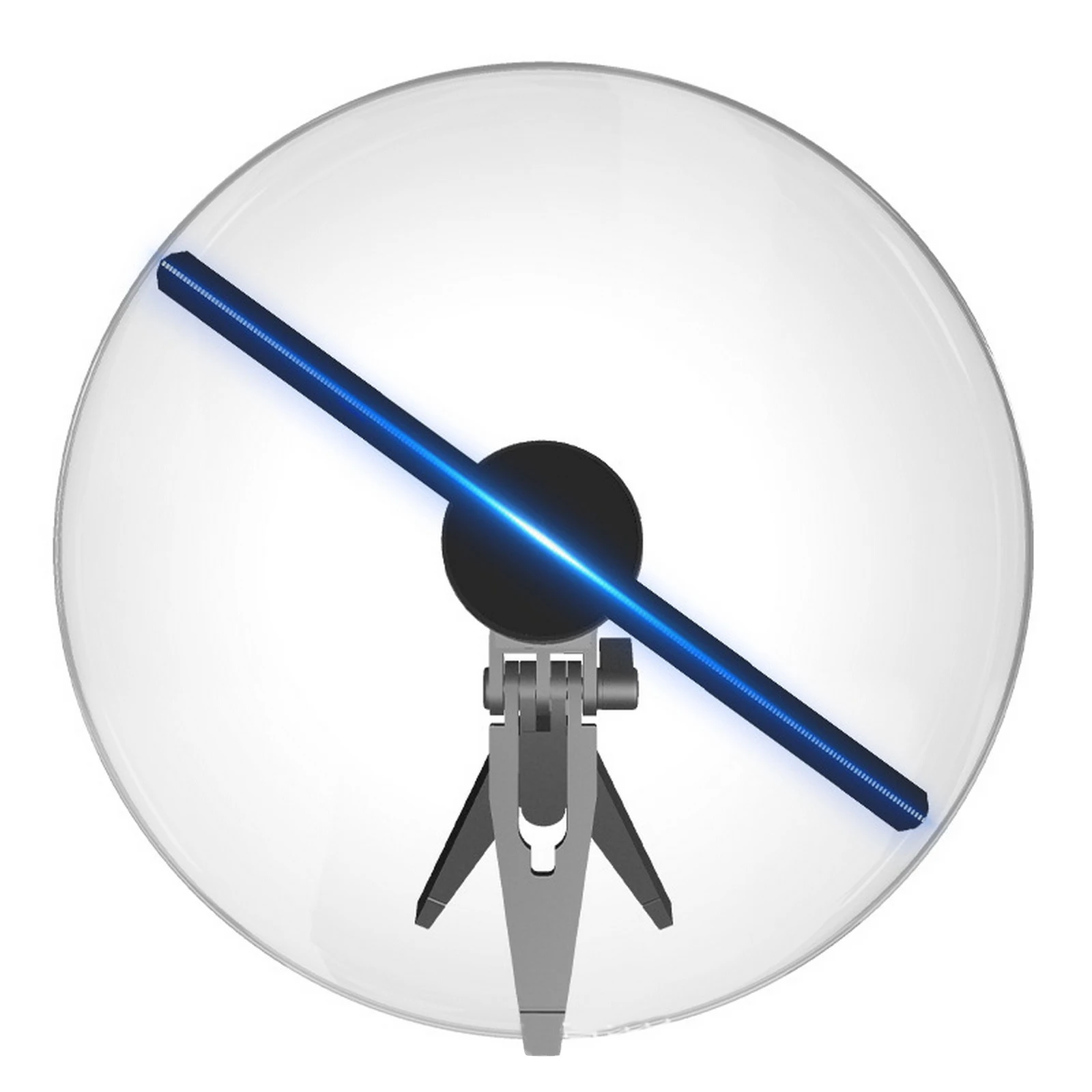 Mini-3D-Desktop-Projector-25cm-LED-Fan-Screen-Advertising-Lights-3D ...