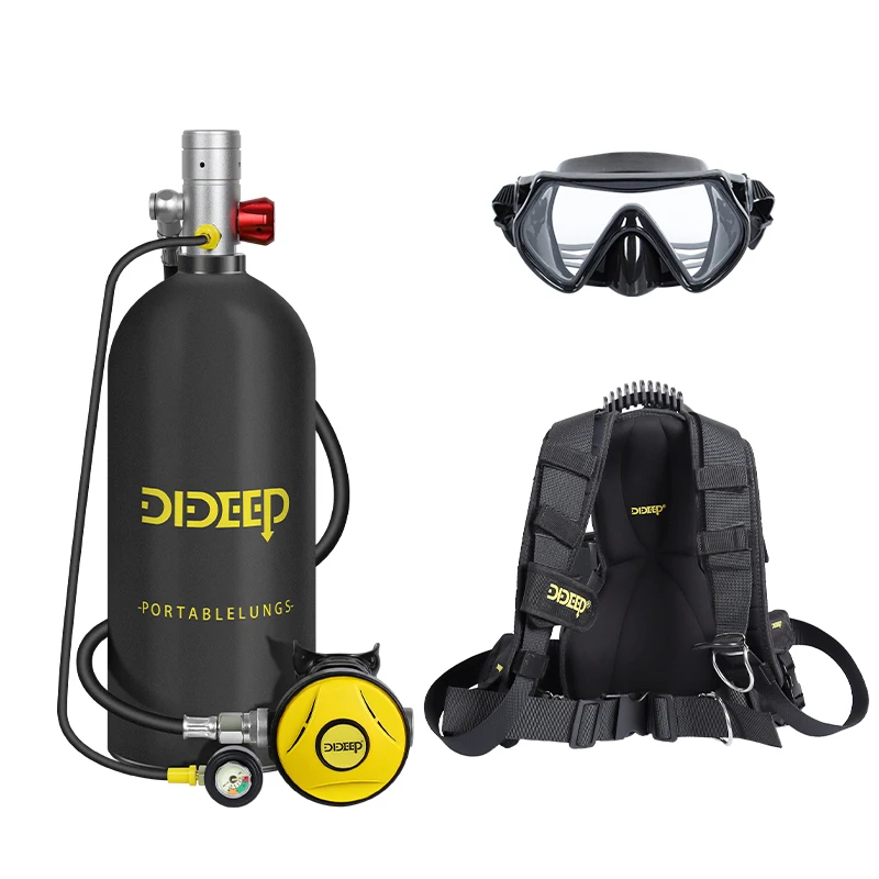 Scuba Tank With Diver