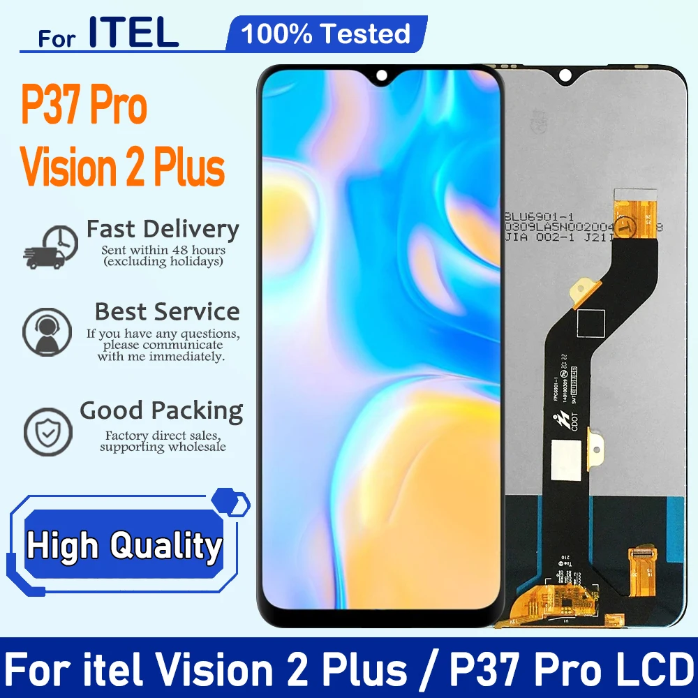6-8-High-Quality-For-Itel-Vision-2-Plus-Itel-P37-Pro-P681L-LCD-Display ...