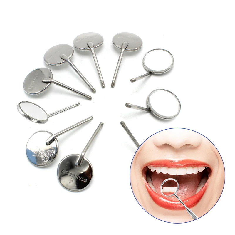 10pcs-set-Dental-Mouth-Mirror-Detachable-Oral-Endoscope-Reflector ...