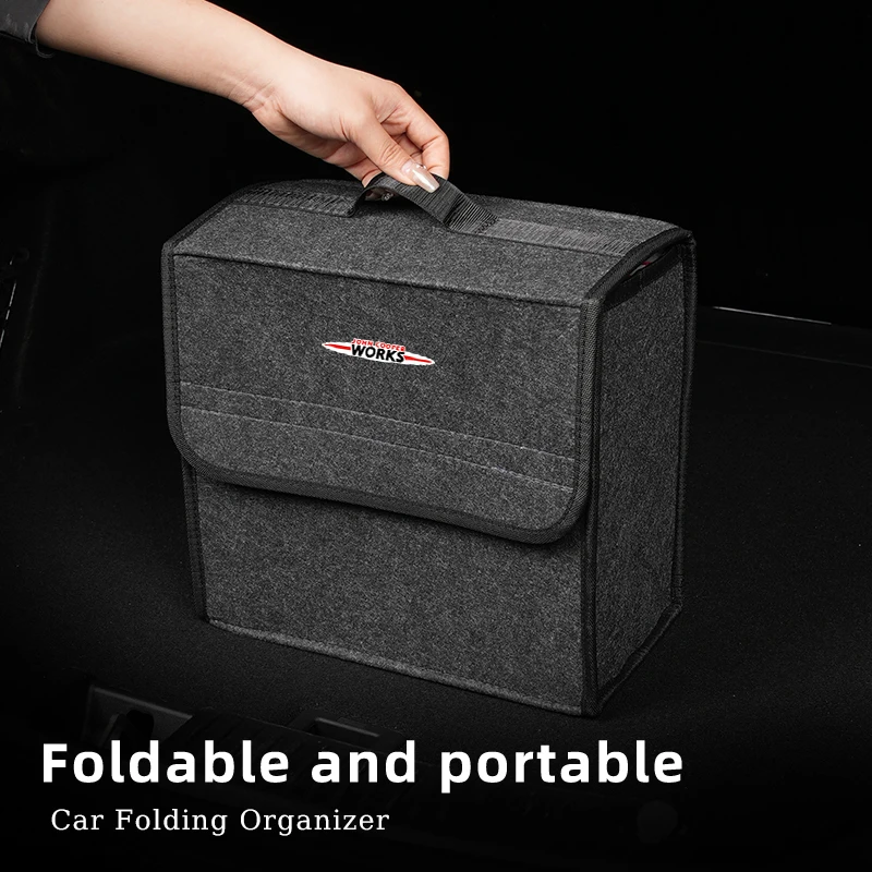 Car-Trunk-Organiser-Folding-Portable-Boot-Storage-Box-For-MINI-WORKS ...