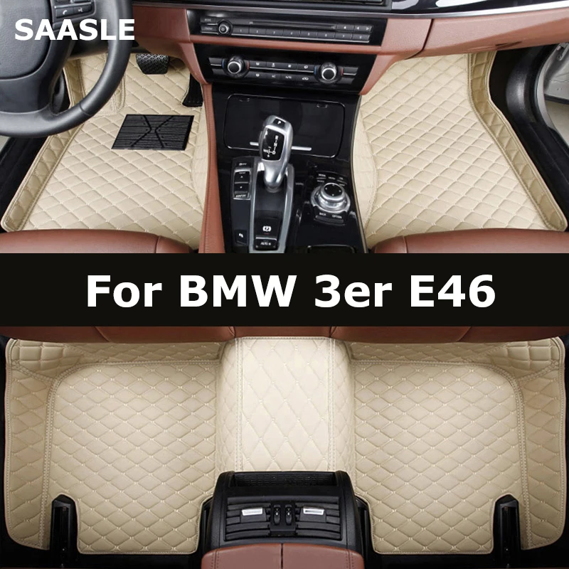 SAASLE-Custom-Car-Floor-Mats-For-BMW-3er-E46-1997-2004-Years-318-330 ...