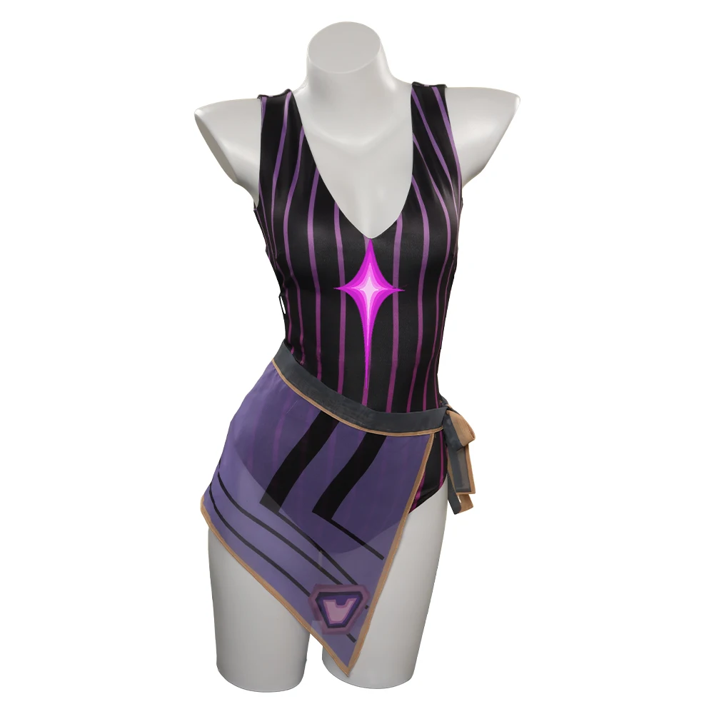 Valorant Reyna Cosplay Costume Swimsuit - AllCosplay.com