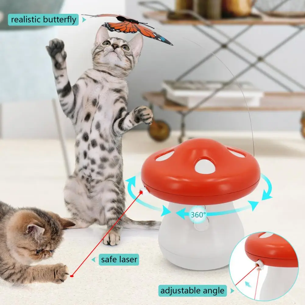 Cat-Teaser-Toy-Interactive-LED-Cat-Toy-Automatic-Rotating-Electric ...