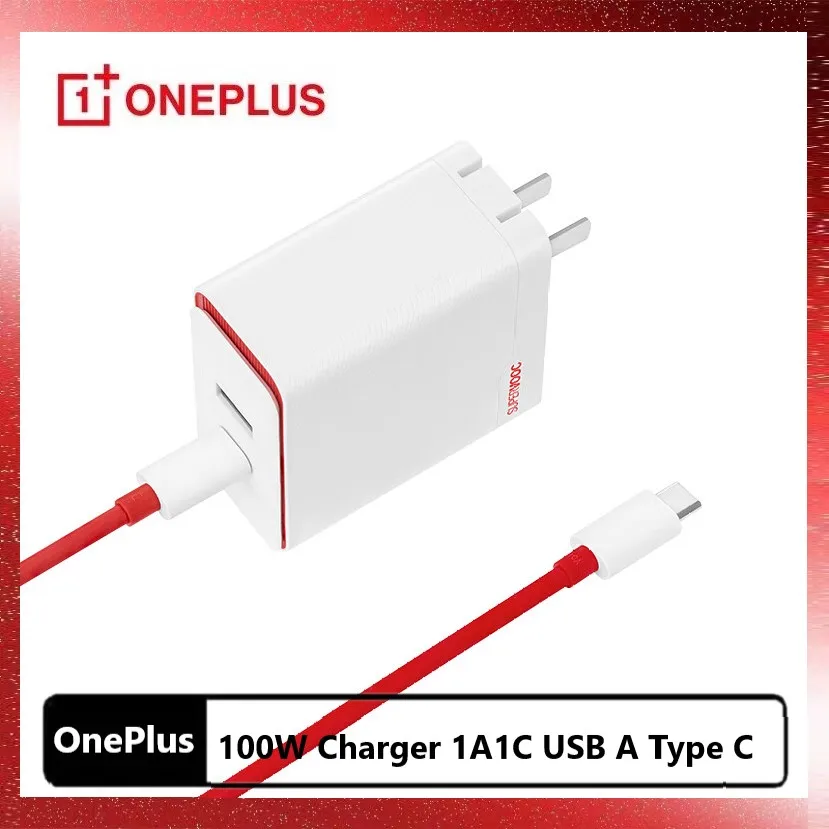 VCBAUACH-Original-OnePlus-11-100W-Charger-1A1C-USB-A-Type-C-Dual-Device ...