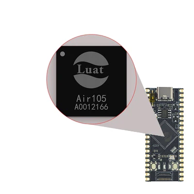 Air105 640kb RAM + 4MB Falsh 204Mhz development board MCU with 30W ...