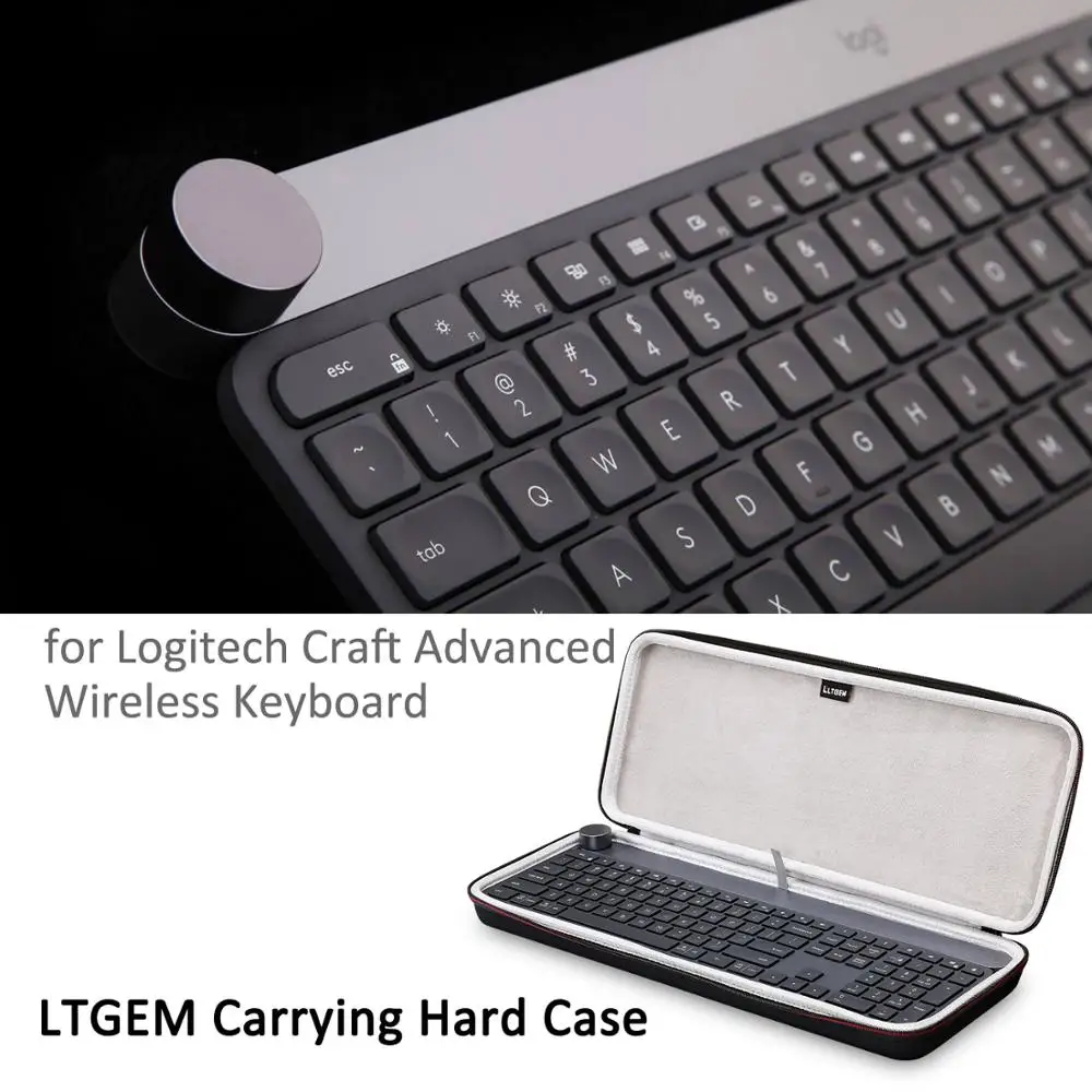 Protective Case For Logitech Craft Advanced Wireless Keyboard Travel ...