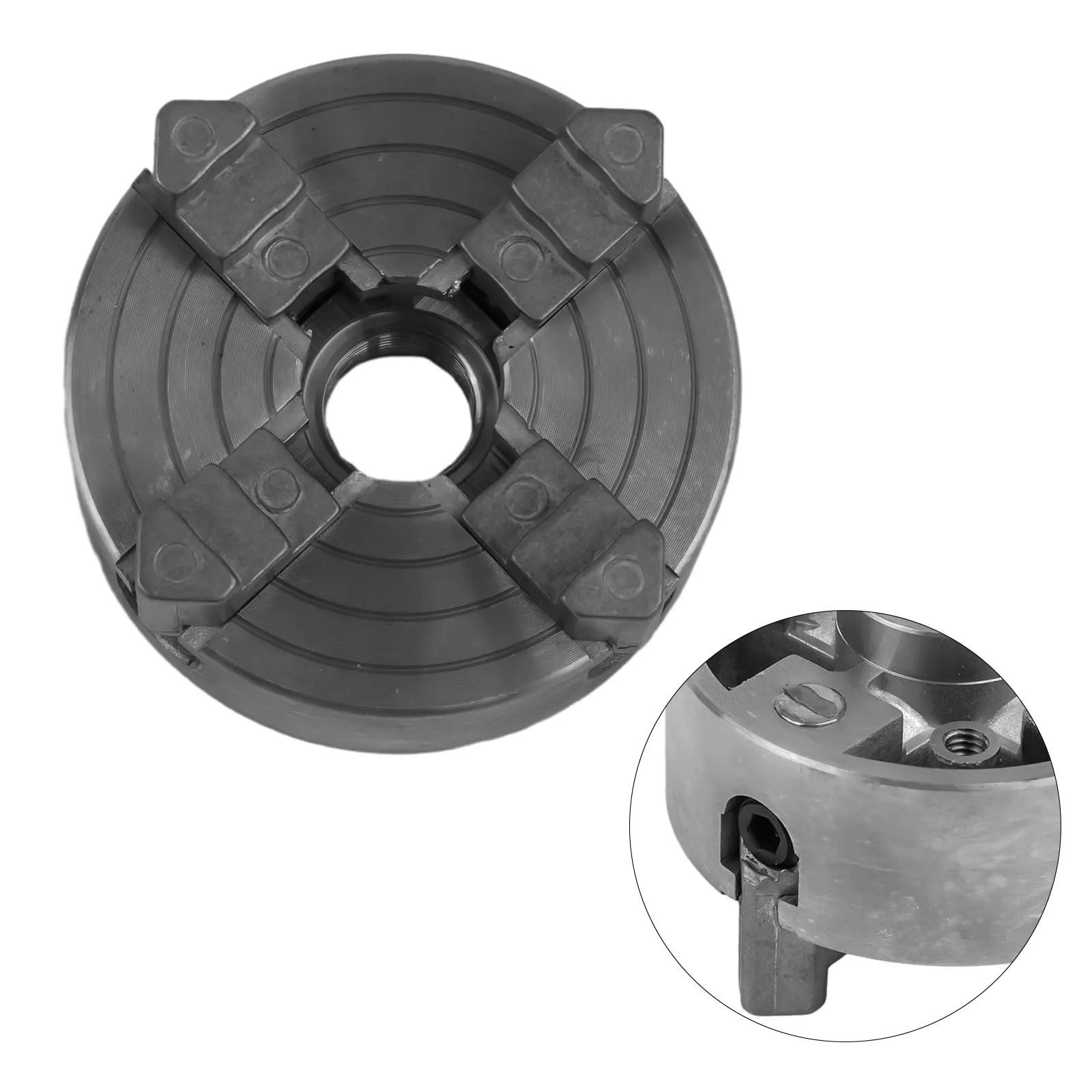 Z011-Metal-4-Jaws-Manual-Lathe-Chuck-Clamp-HCS-Self-Centering-Mini ...