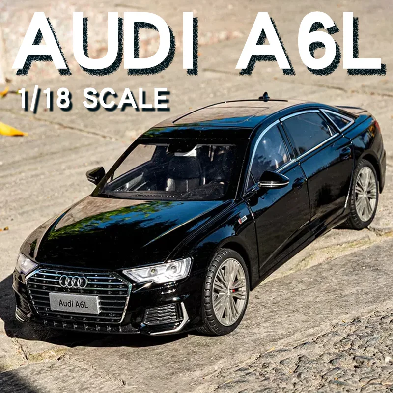 Large-1-18-Audi-A6L-Sendan-Alloy-Model-Car-Collection-Metal-Diecast-Vehicle-Sound-Light ...