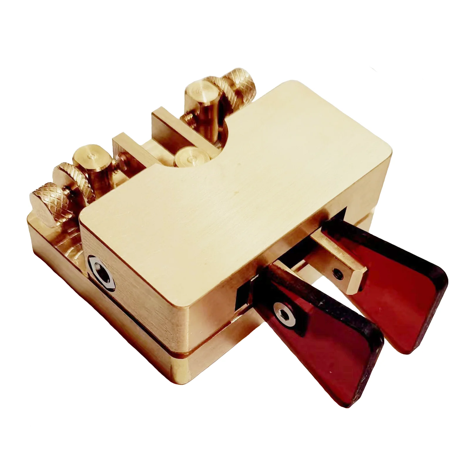 Tumd Copper CW Automatic Morse Code Key Dual Paddle Telegraph Key Ham ...