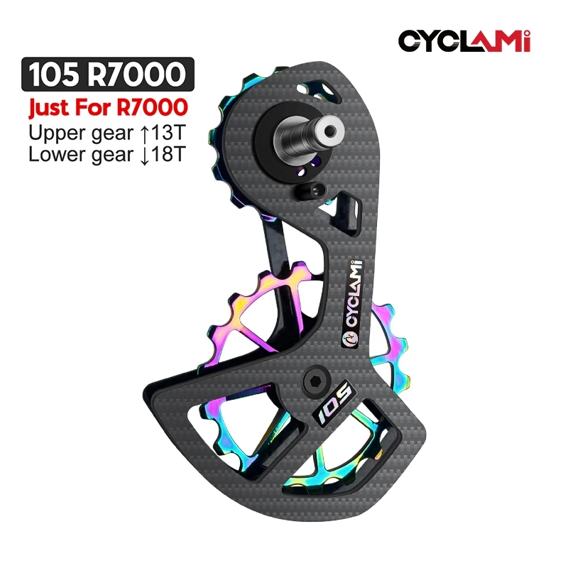 CYCLAMI-UT-Bike-Ceramic-Bearing-Carbon-Fiber-Jockey-Pulley-Wheel-Set ...