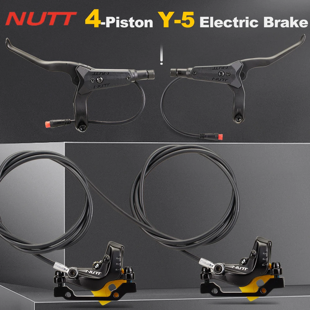 NUTT-Y-5-Hydraulic-Disc-Brakes-4-Piston-Electric-Brake-For-A5-D-KUGOO ...