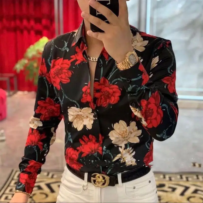 Luxury Fashion Trendy Printed Shirt - AliExpress 200000343