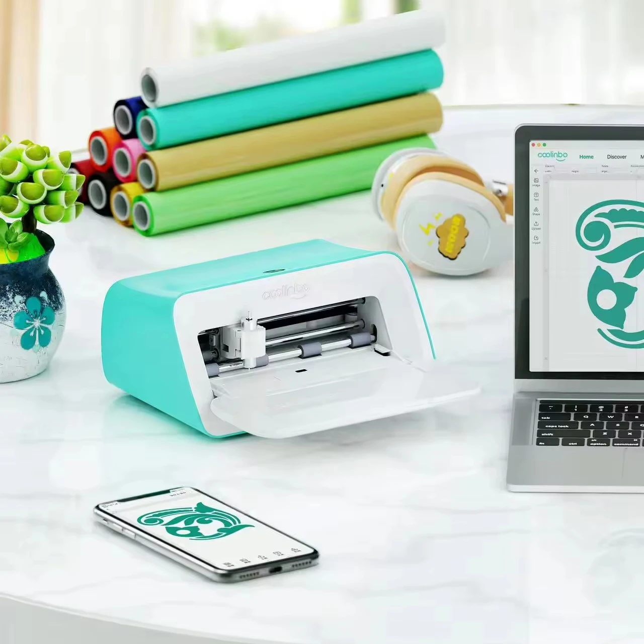 M-quina-do-plotter-do-corte-do-vinil-do-Desktop-impressora-do-cortador ...