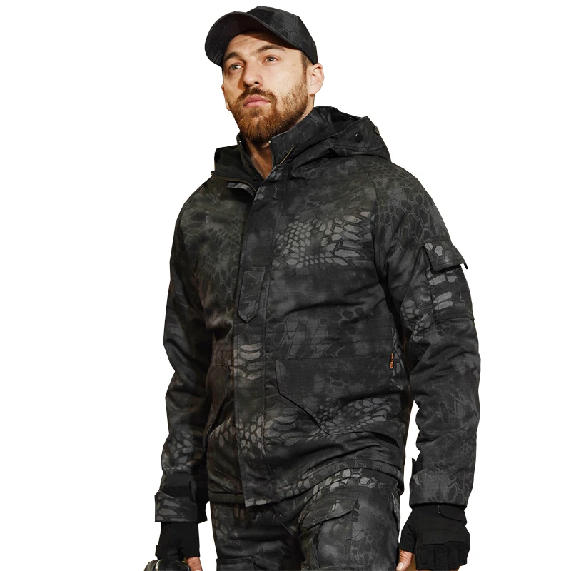 HAN WILD G8 Tactical Jacket Hiking Camping Fleece Jackets Hoodie Sports ...