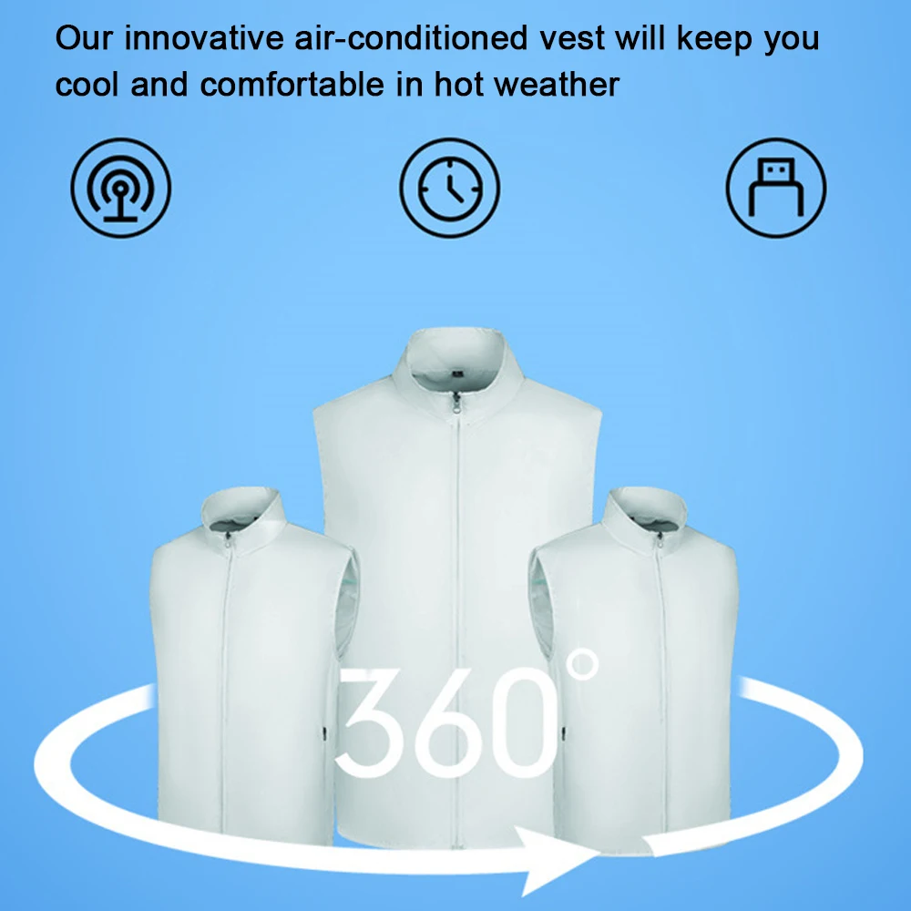 Hhiking-Wearable-Cooling-Fan-Vest-USB-Air-Conditioned-Clothes-Powered ...