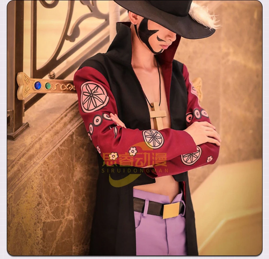 Dracule Mihawk Cosplay Costume | One piece Merchandise | Up to 80% Off ...