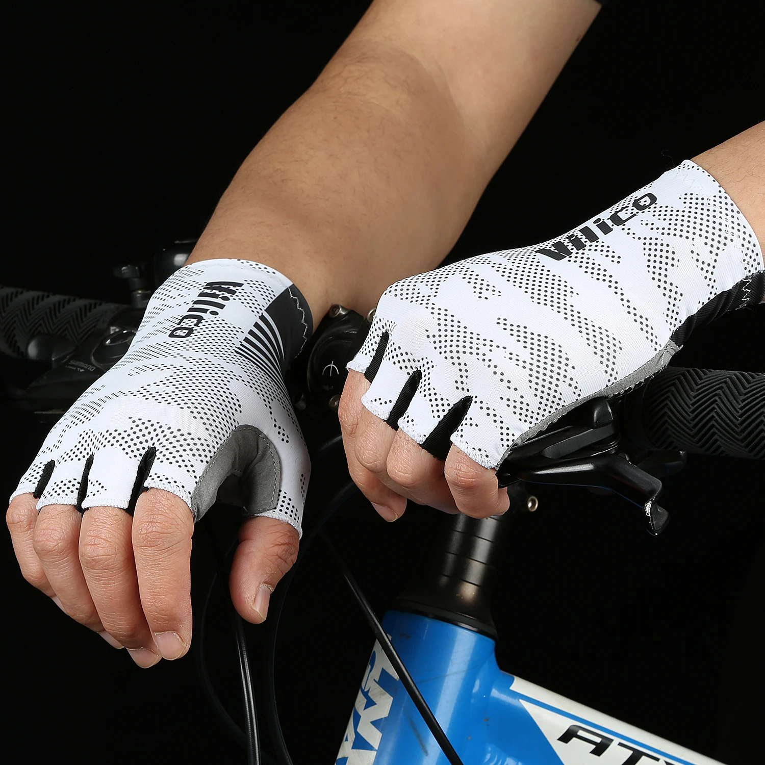 Cycling Gloves Half Finger Men Women Road Bike Gloves Running Fitness ...