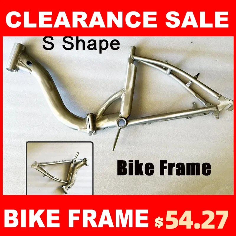 20Inch-Lady-Road-Bike-Framework-S-Shape-Women-Bicycle-Frameset-Aluminum ...