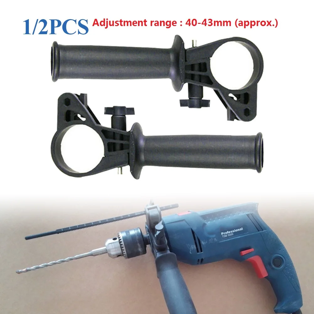 1-2pcs-Electric-Side-Hammer-Drill-Handle-Removable-Universal-Handle-For ...