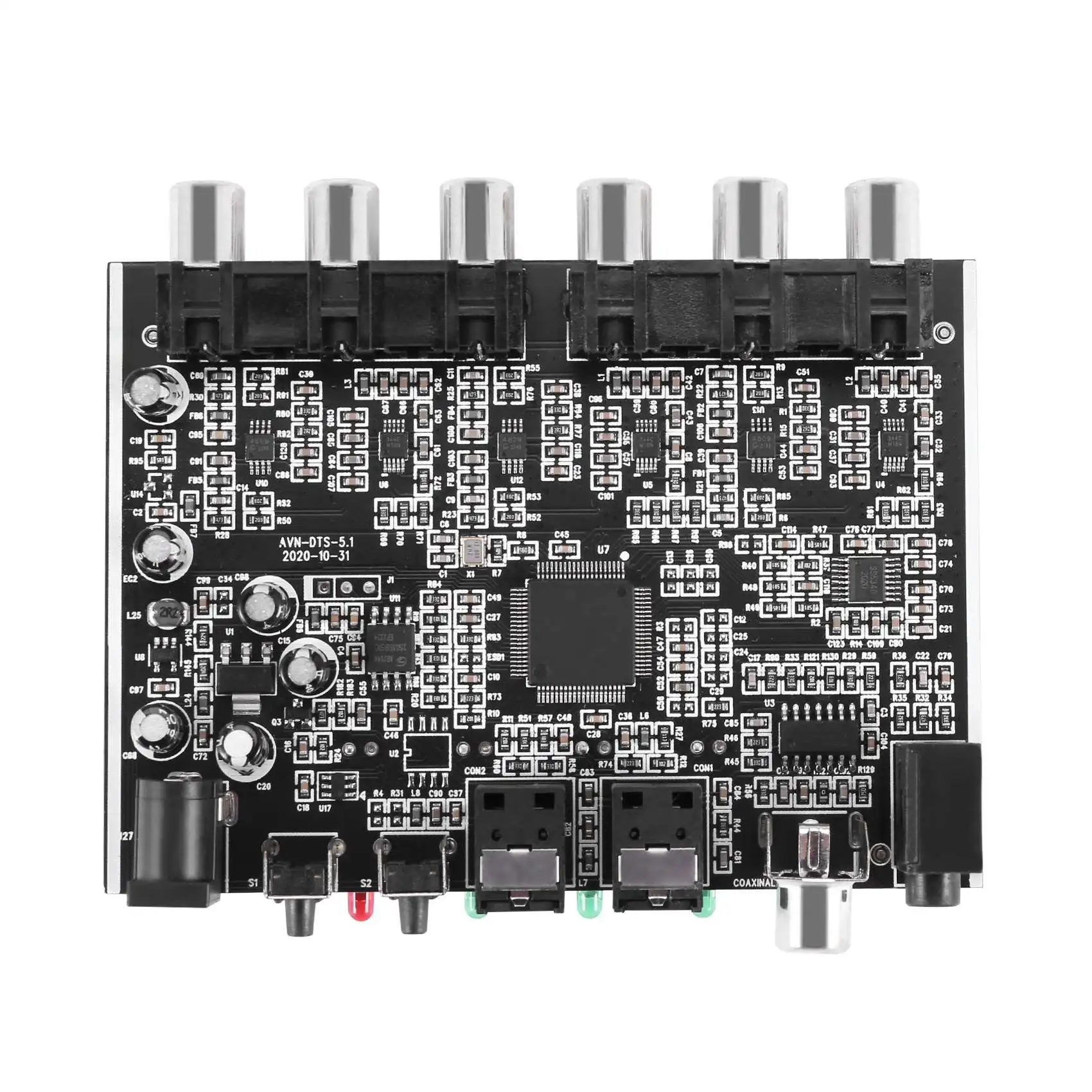 DAC Module 5.1 Channel AC-3 PCM Digital Optical DTS RCA HiFi Stereo ...