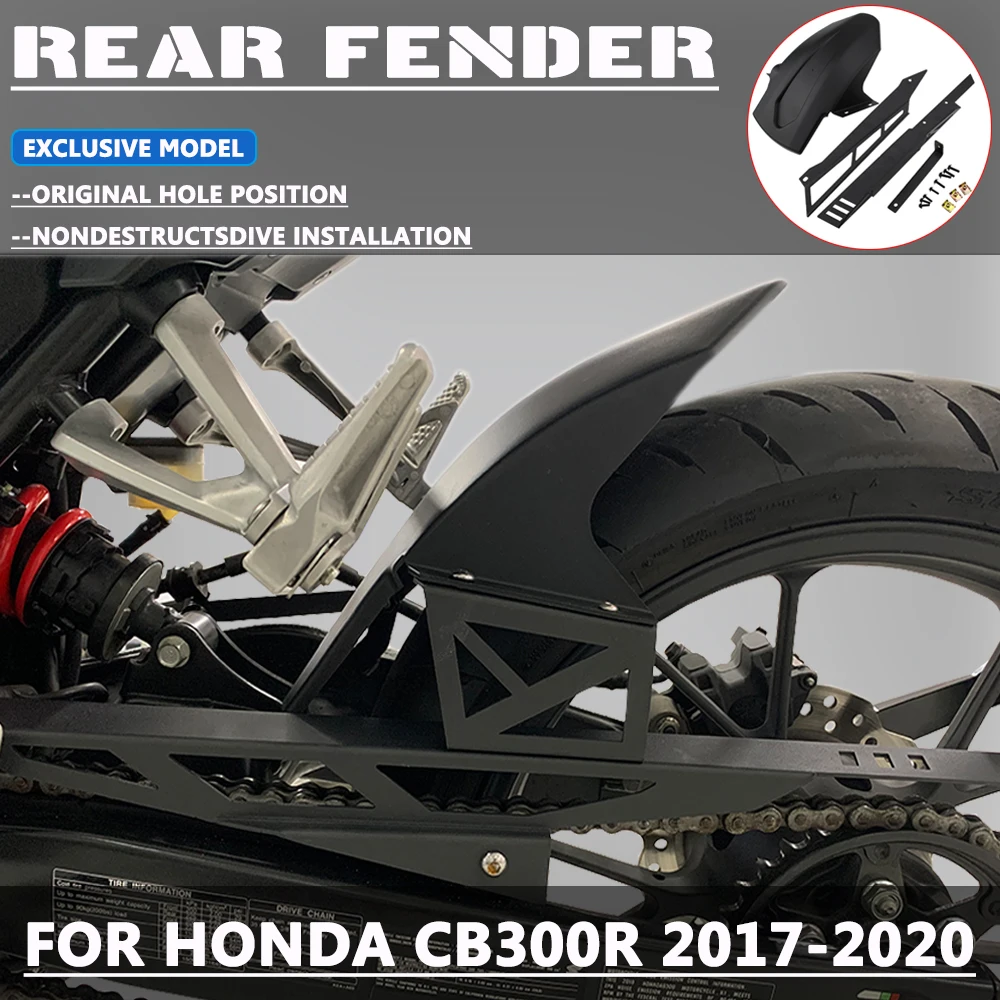 Motorcycle Rear Tire Fender Fender Fender Hugger Splash Guard Wheel ...