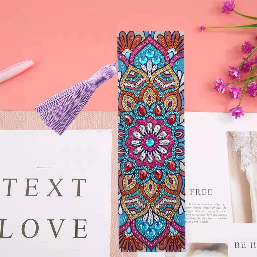 DIY-Diamond-Painting-Bohemian-Series-Tassel-Bookmark-Special-Shaped ...