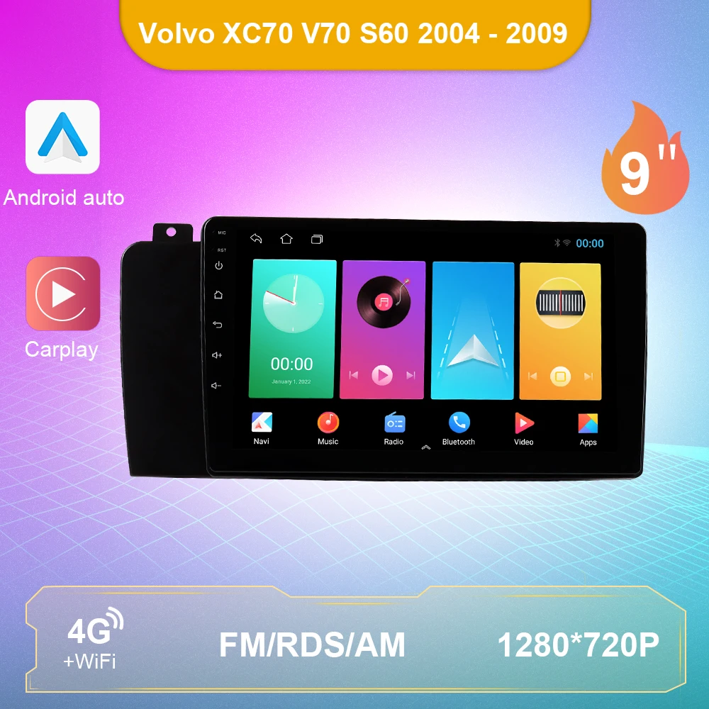 Android-10-0-Car-Radio-32G-64G-128G-Carplay-Car-Multimedia-Stereo-Video ...