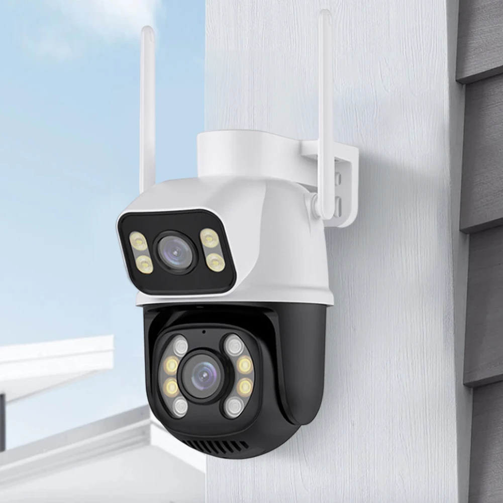 4K-8MP-WiFi-Camera-Infrared-Night-Vision-Dual-Lens-Wireless-Indoor ...