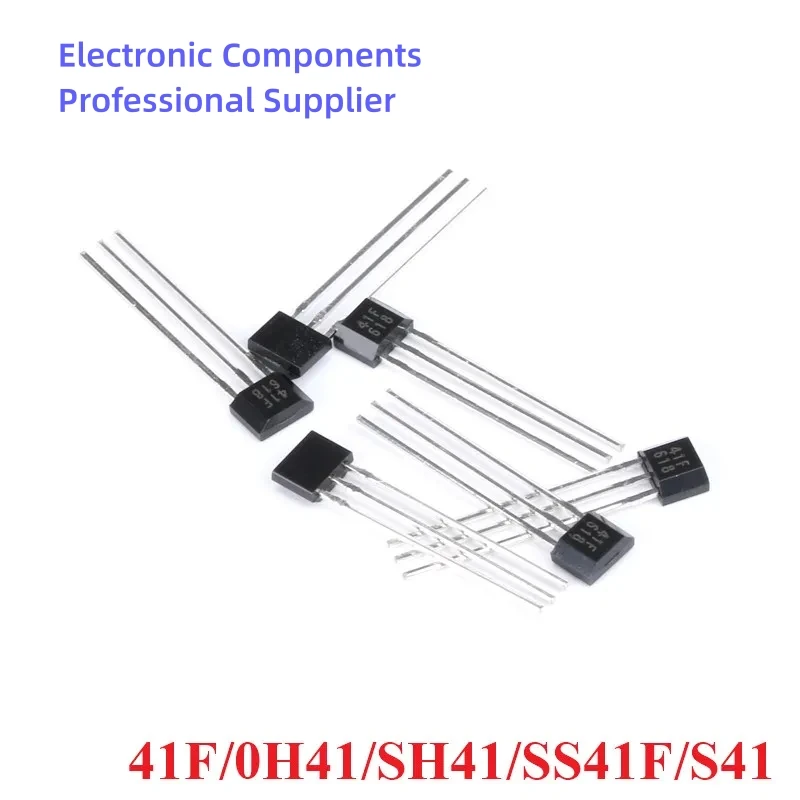 1000PCS/100pcs/10pcs 41F/ 0H41 / SH41 / SS41F/ S41 Bipolar Hall Element ...