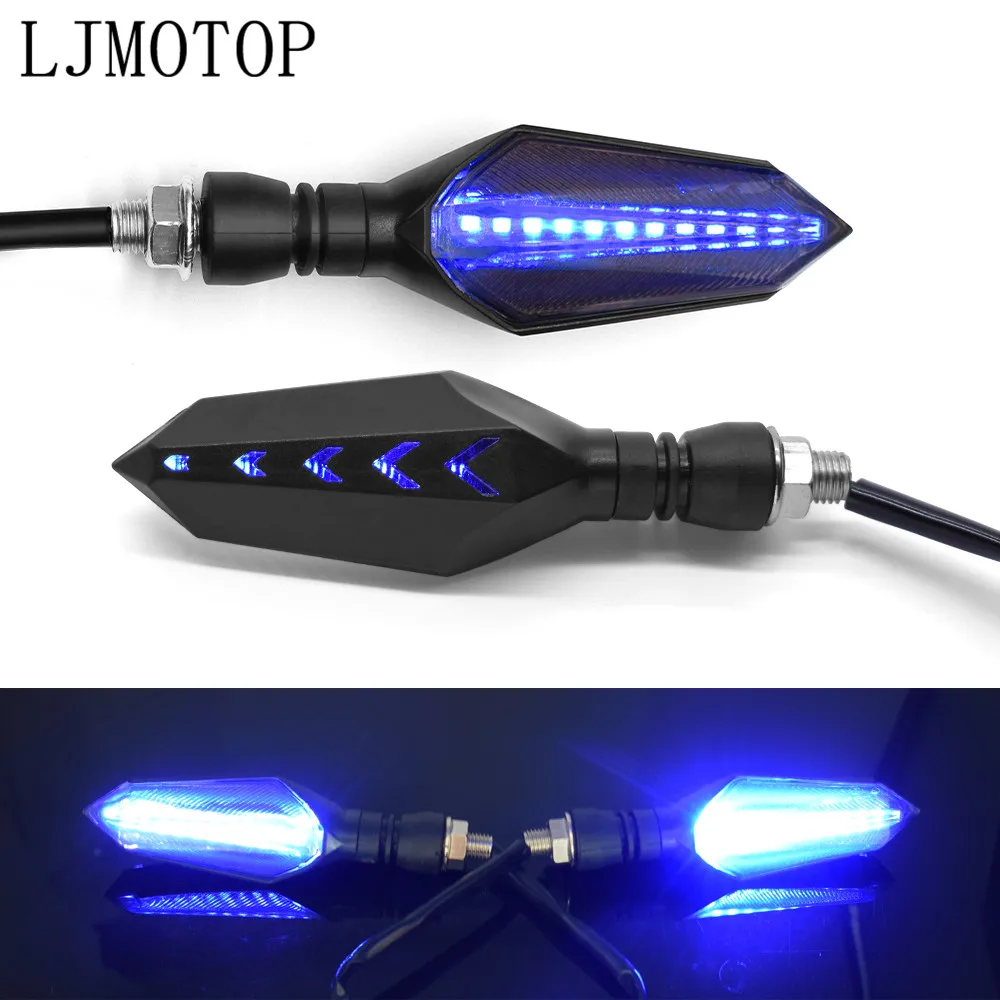 Universal-Motorcycle-Turn-signals-LED-direction-lamp-decorative ...