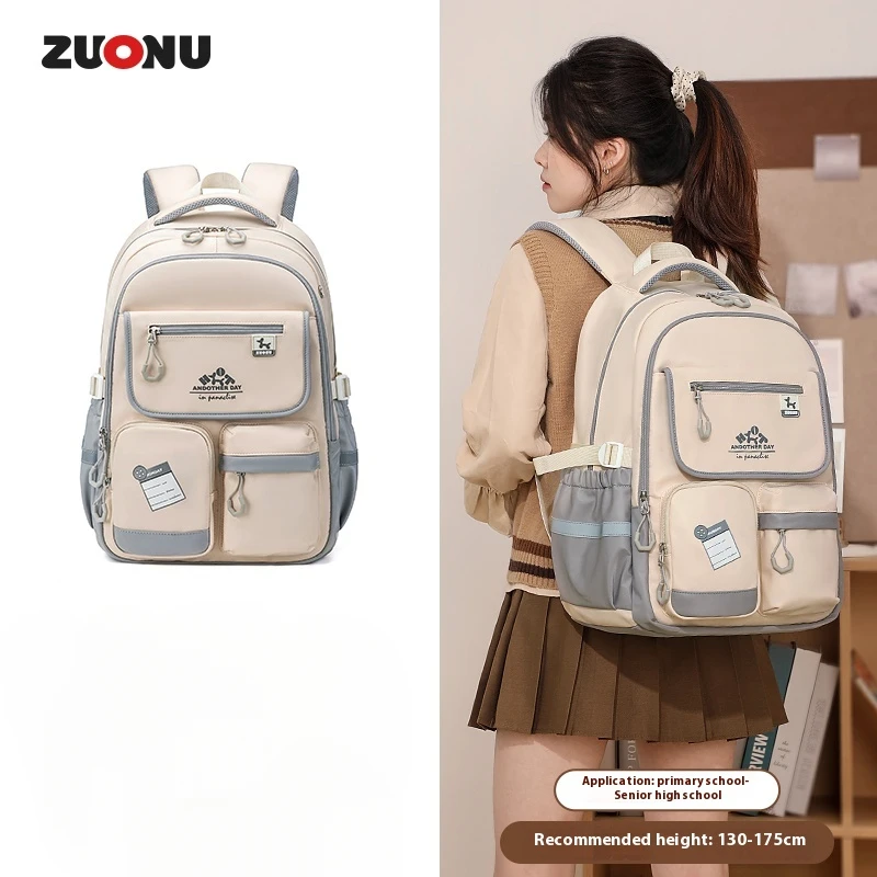 2025 New Multi-pocket Women Backpack High Quality Youth Waterproof ...