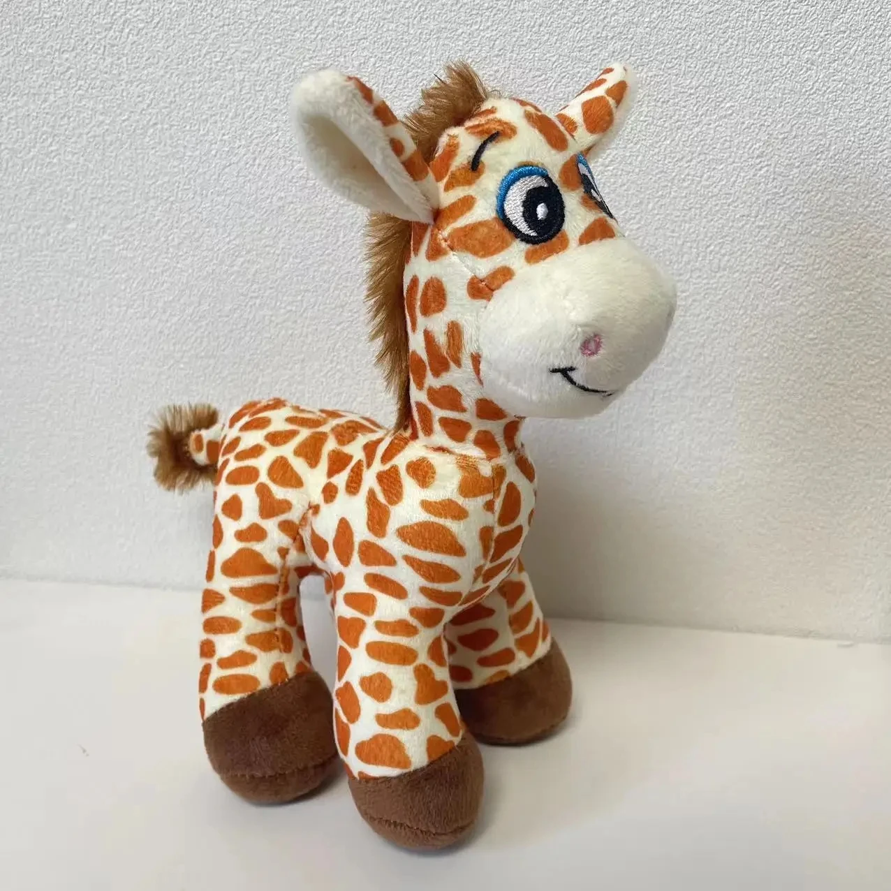 20cm-Cute-Forest-Animal-Giraffe-Plush-Toy-Stuffed-Soft-Baby-Finger ...