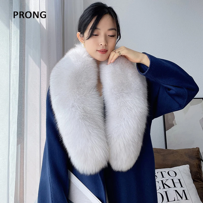 Winter-Real-Fox-Fur-Collar-Woman-Natural-Fur-Scarf-Shawl-For-Women ...