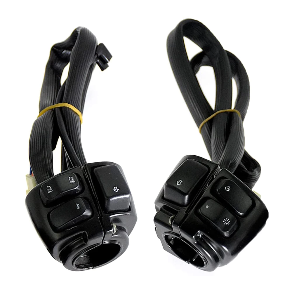 Motorcycle 1"25mm Handlebar Control Switch With Wiring Harness For ...